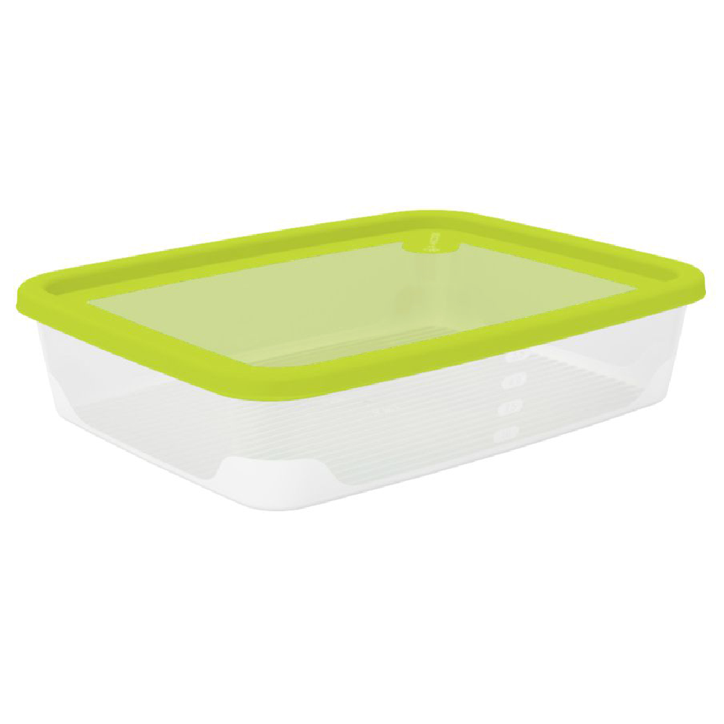 FUNBOX Fusion прямоугольная пластиковая емкость для продуктов 6,15 л, хранение пищи дома