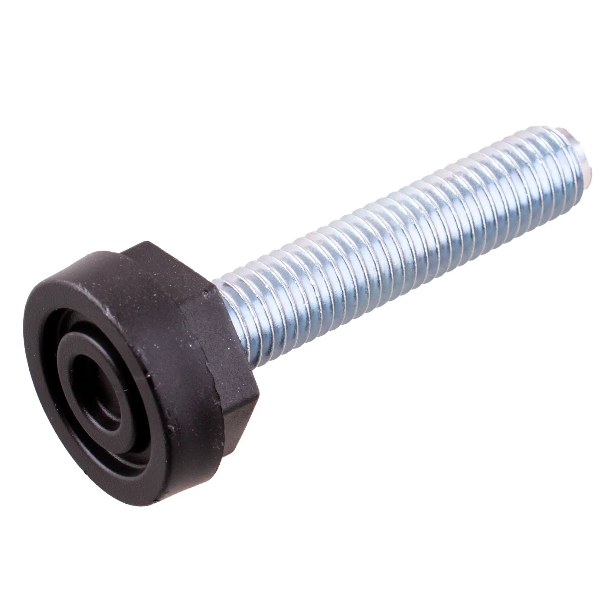 Регулируемая стальная мебельная ножка М10x50 мм серебристого цвета для мебели