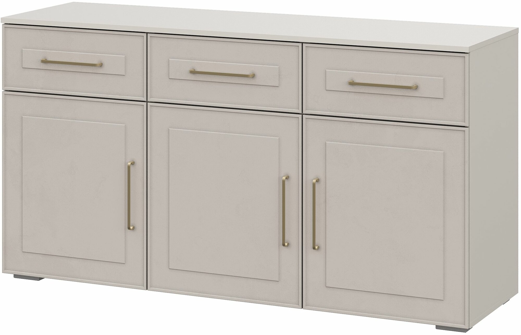 Комод Лайфмебель Мотру ТБ-01 кашемир / шампань