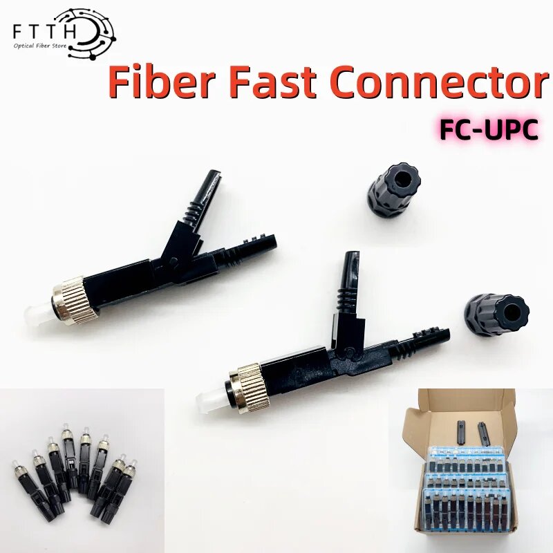 FC-UPC Быстрые разъемы оптоволокна Link-XUNXING 100PCS