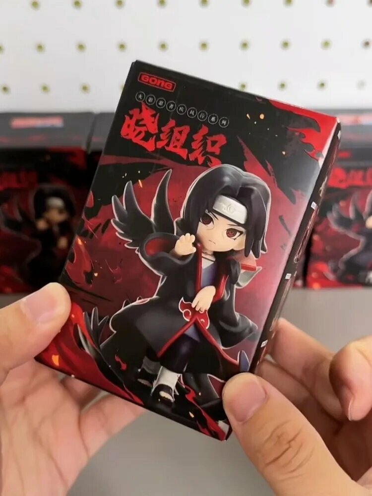 POP MART Naruto: Shippuden Series Battle Against Akatsuki Themed Figure Слепая коробка Коллекционные фигурки