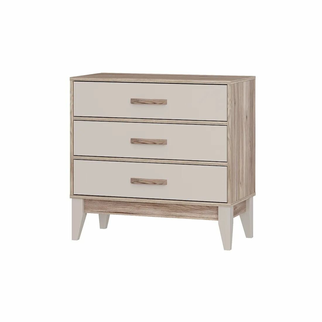 Комод "Скандика" КМ-01 дуб смоки/кашемир (BTS)