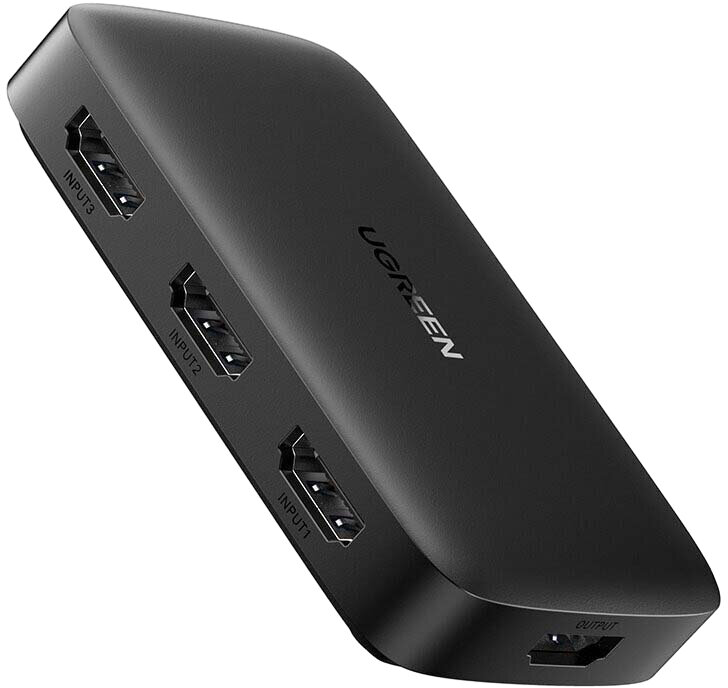 Переключатель Ugreen CM332 серый