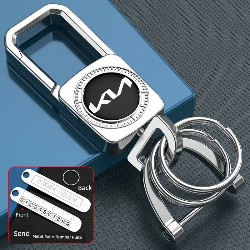 Брелок для ключей автомобиля, высококачественный аксессуар, мужской, деловой, для ношения на поясе, защита от потери,