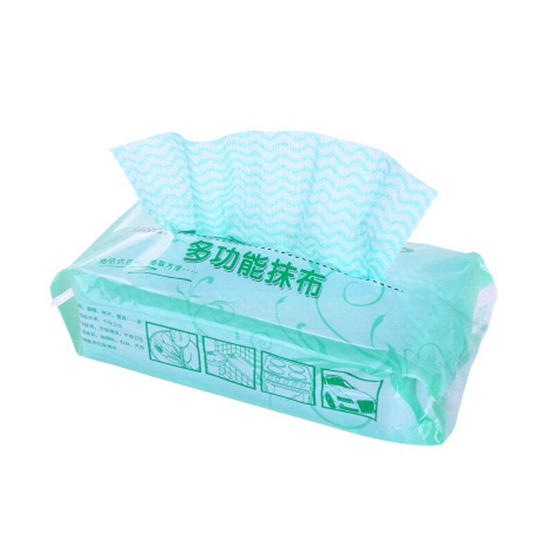 Экологически чистая одноразовая Нетканая ткань без стирки 80 для кухни Многофункциональная Выдвижная ткань для мытья