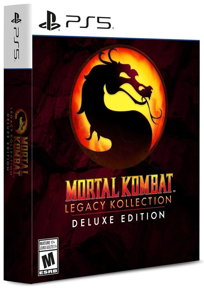 Игра Mortal Kombat: Legacy Kollection Deluxe Edition для PlayStation 5, английский язык
