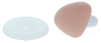 Нос пластиковый "HobbyBe" DNS/S- 18 с шайбой 18 мм x 16 мм розовый