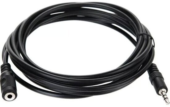 Кабель удлинительный Telecom 3.5 Jack (M) - 3.5 Jack (F), стерео, аудио, 3м