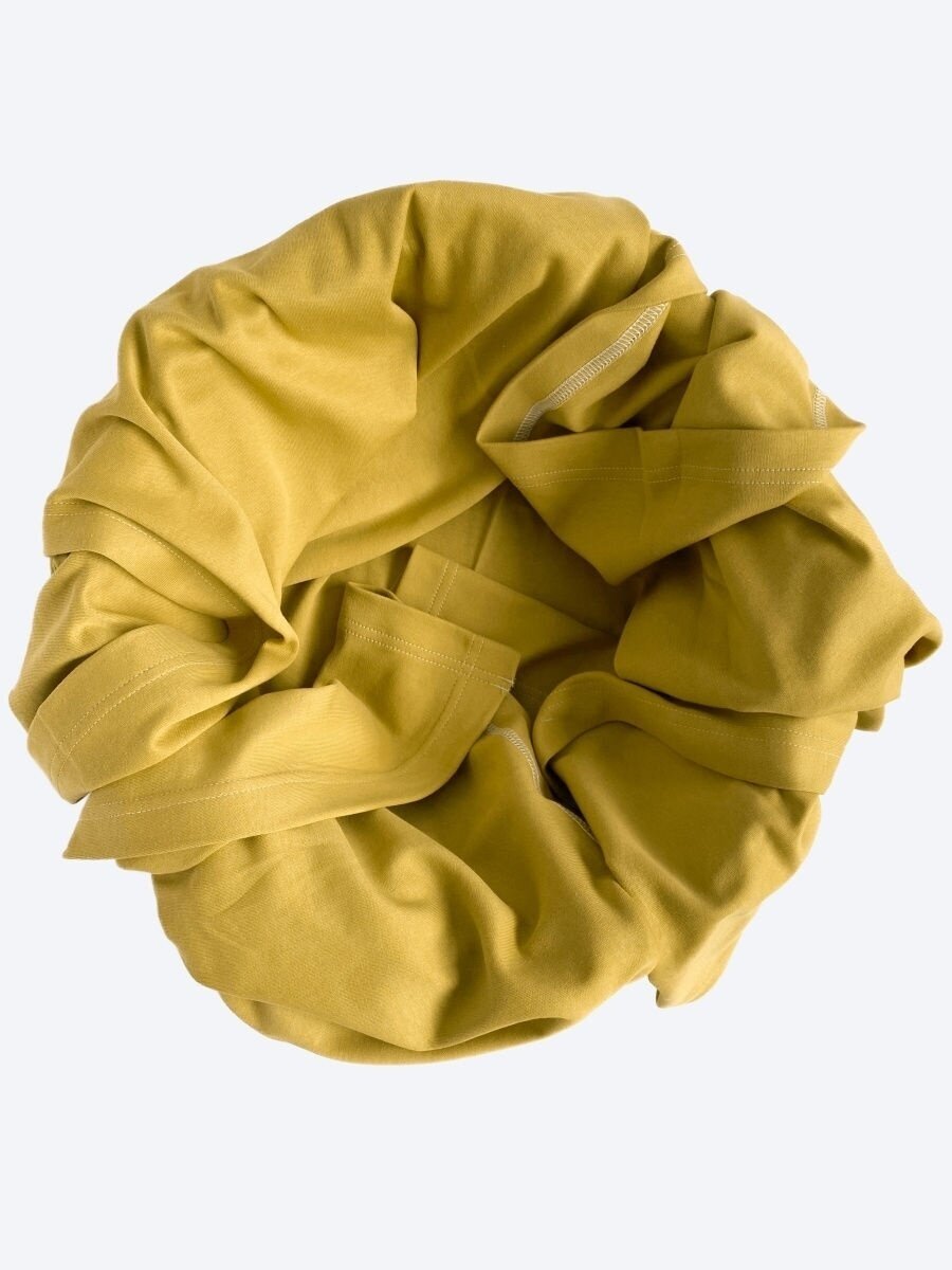 Плед-пеленка Mjolk "Mustard", 120x105 см, для новорожденных, для девочек и мальчиков