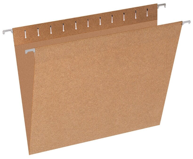 Подвесная регистратура Attache Economy А4 до 80 листов коричневая (10 штук в уп) 327187