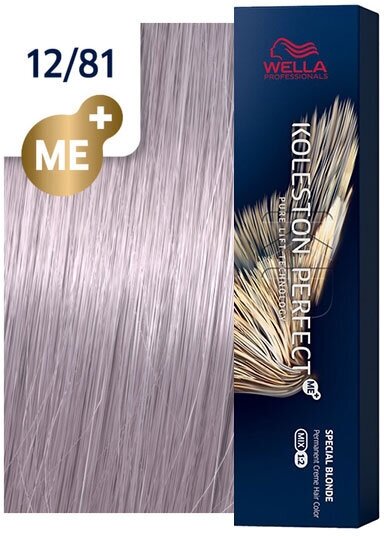 Wella /81650949/крем-краска Koleston Perfect Me+ Special Blonde 12/81 белое золото для волос 60 мл