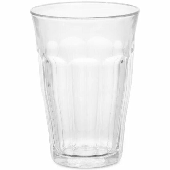 Набор французских стаканов Duralex PICARDIE прозрачные 6шт 360 мл высокие 1029AB06D0111