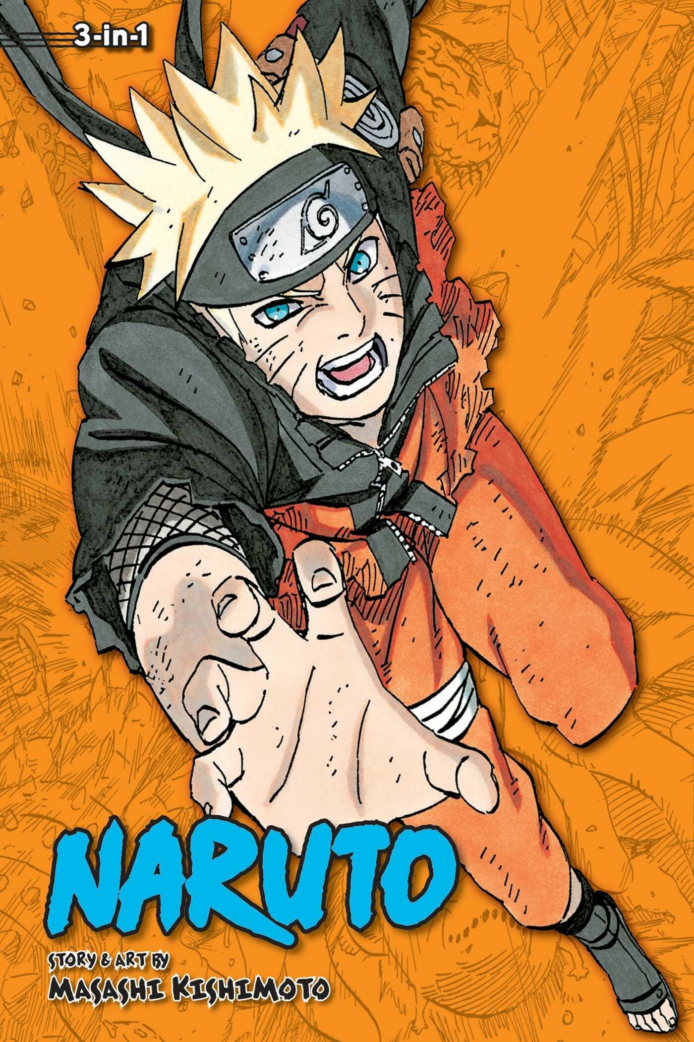 Naruto. 3-in-1 Edition. Volume 23. Volumes 67-68-69 / Книга на Английском