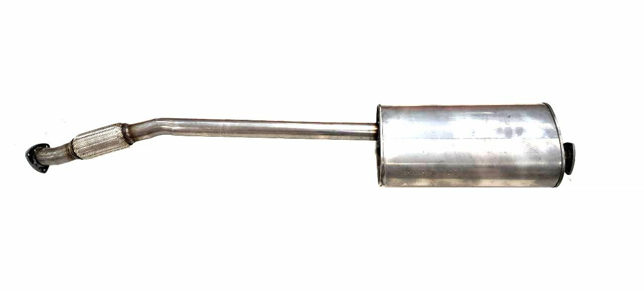 Глушитель УАЗ Патриот с 2008г. (нерж.) ЕВРО-3 н/о с гофрой (под мех. РК)