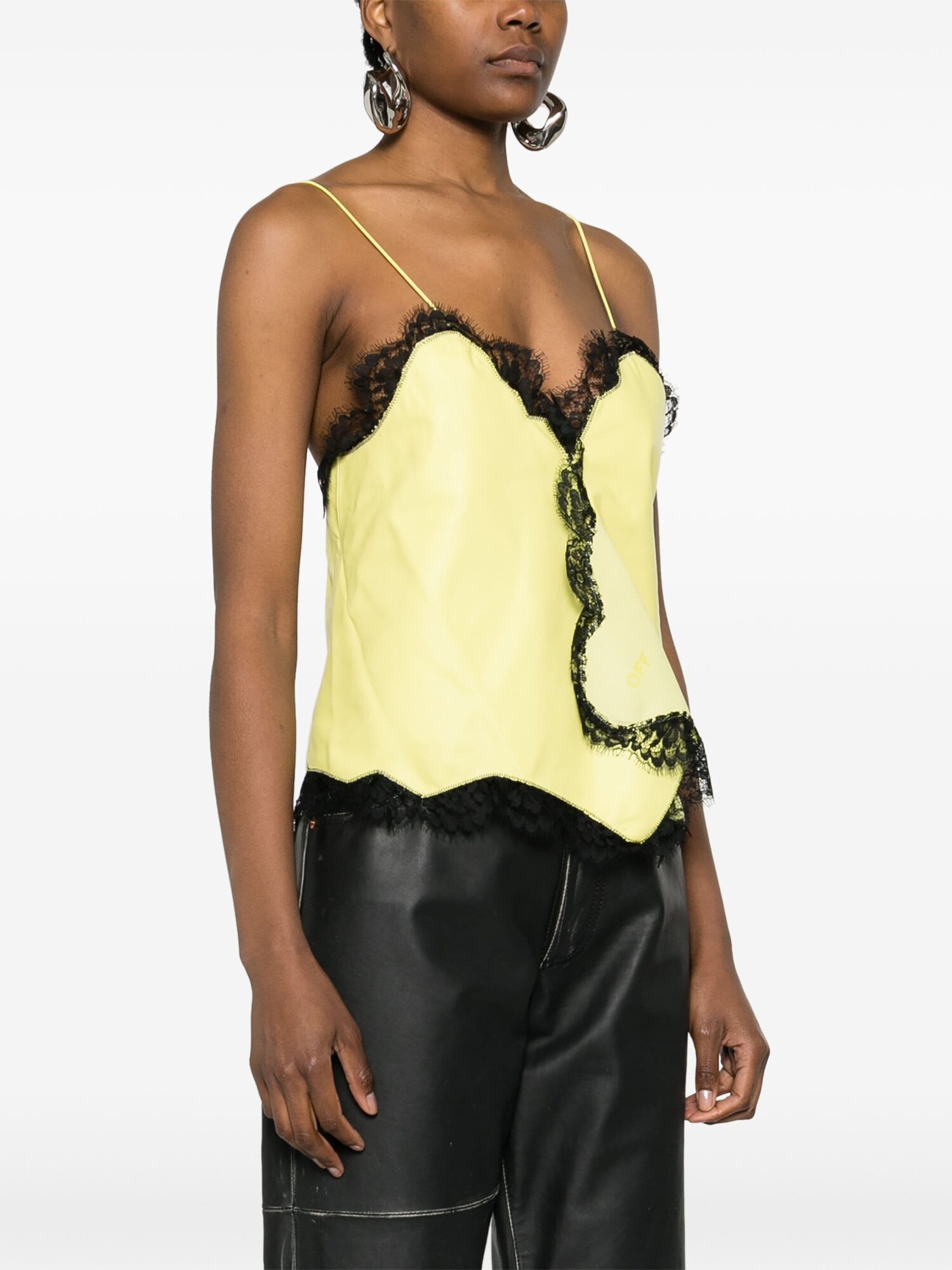 Топ Off-White, размер 42, ochre yellow — фото 1