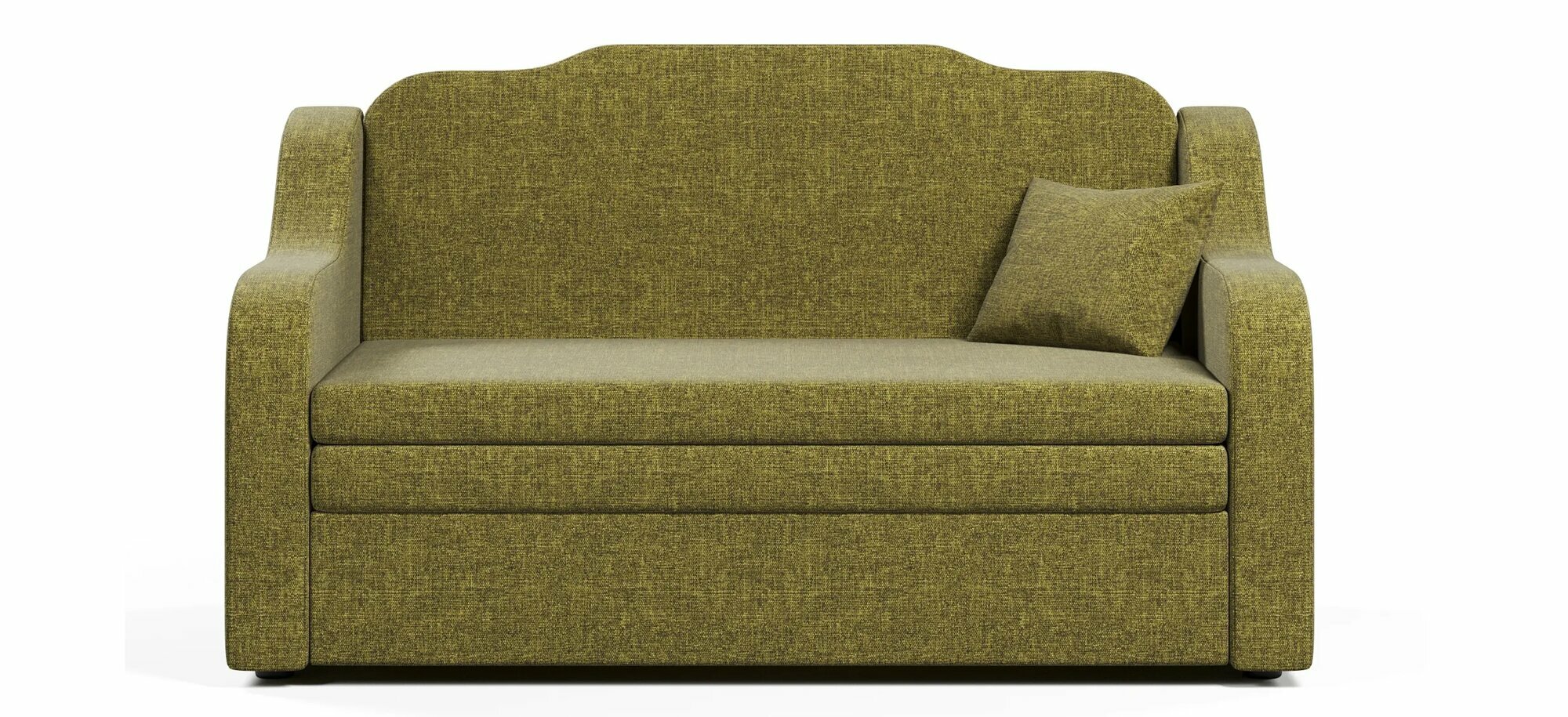 Диван-кровать Джонни 2, 130х80х90 см, механизм Выкатной, диван раскладной маленький, с ящиком для белья