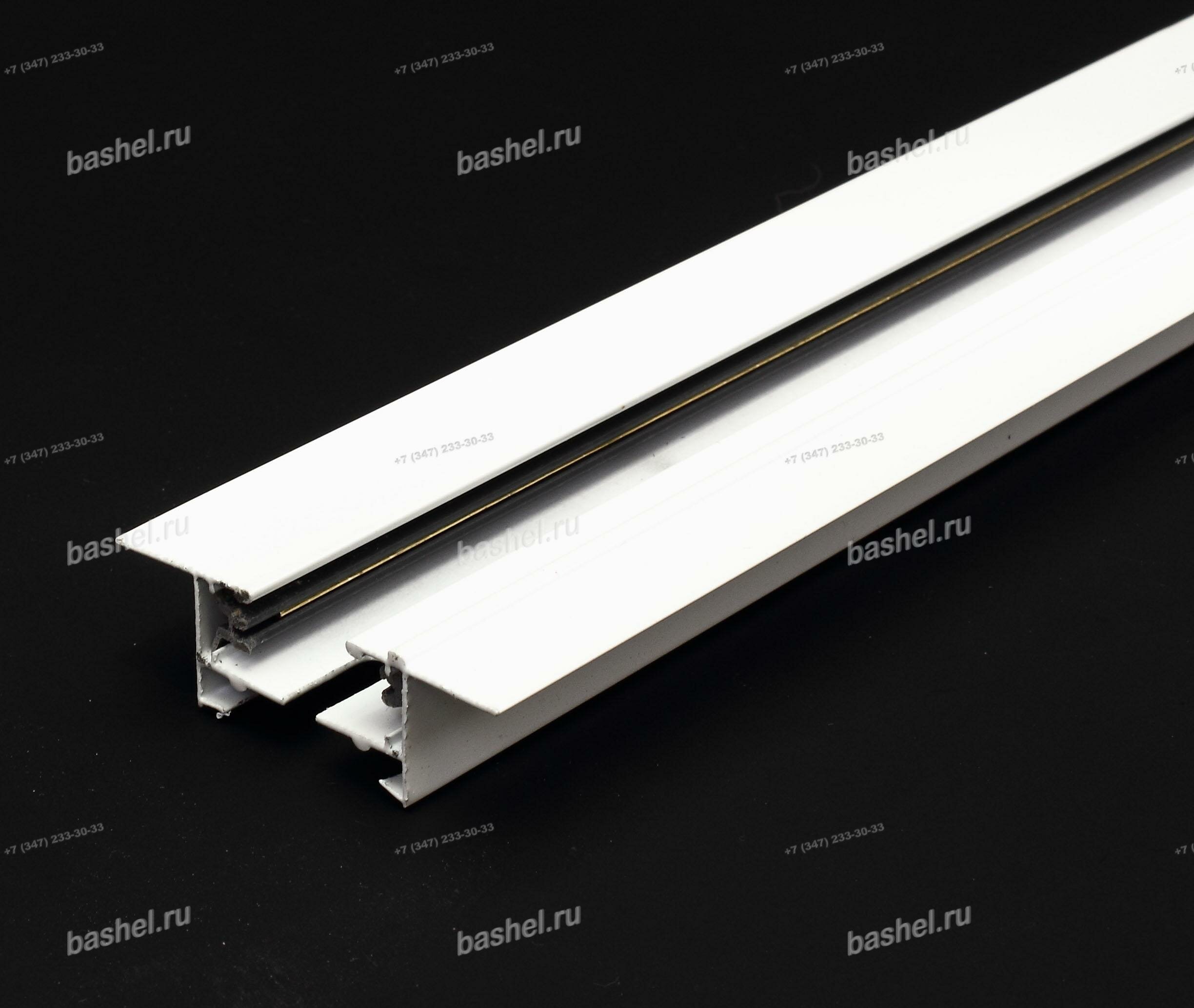 Track-2L-2.0m(W)-LGD-NX46 White трек белый встраиваемый