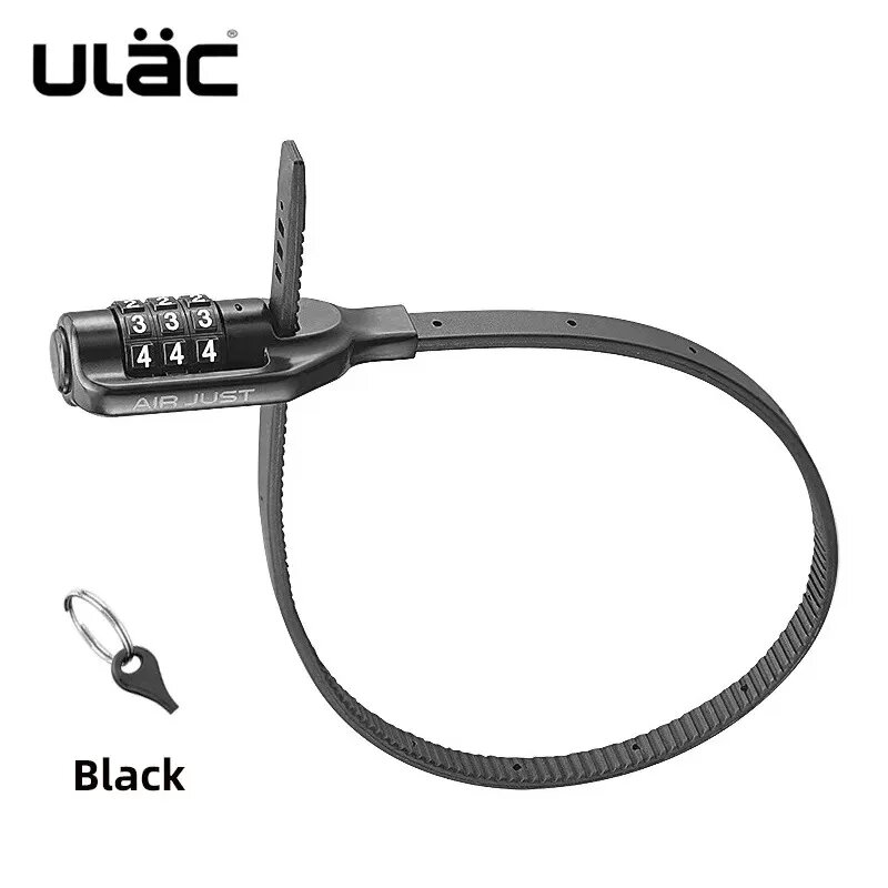 ULAC Замок для велосипеда, черный, YL1 Lock Black