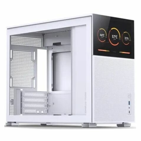 Компьютерный корпус JONSBO D31 Mesh SC (D31 MESH SC WHITE) белый - Mini Tower, Mini-ITX, USB 3.2 Gen 1 Type-C