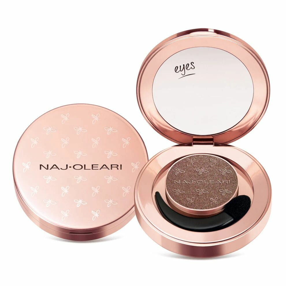 NAJ OLEARI Тени для век Colour Fair Eyeshadow Wet & Dry (12 Mauve Brown)