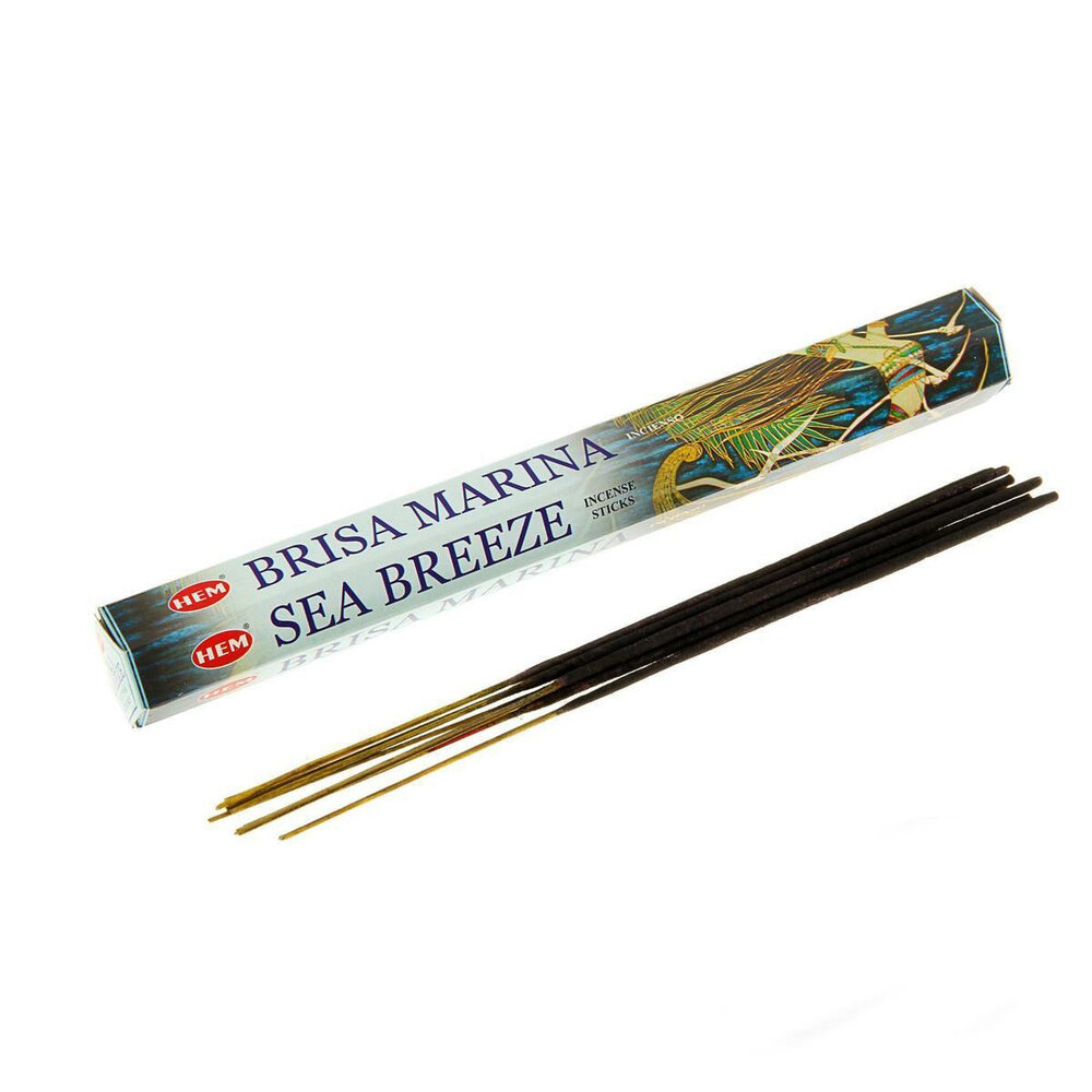 Hem Incense Sticks SEA BREEZE (Благовония морской бриз, Хем), уп. 20 палочек.