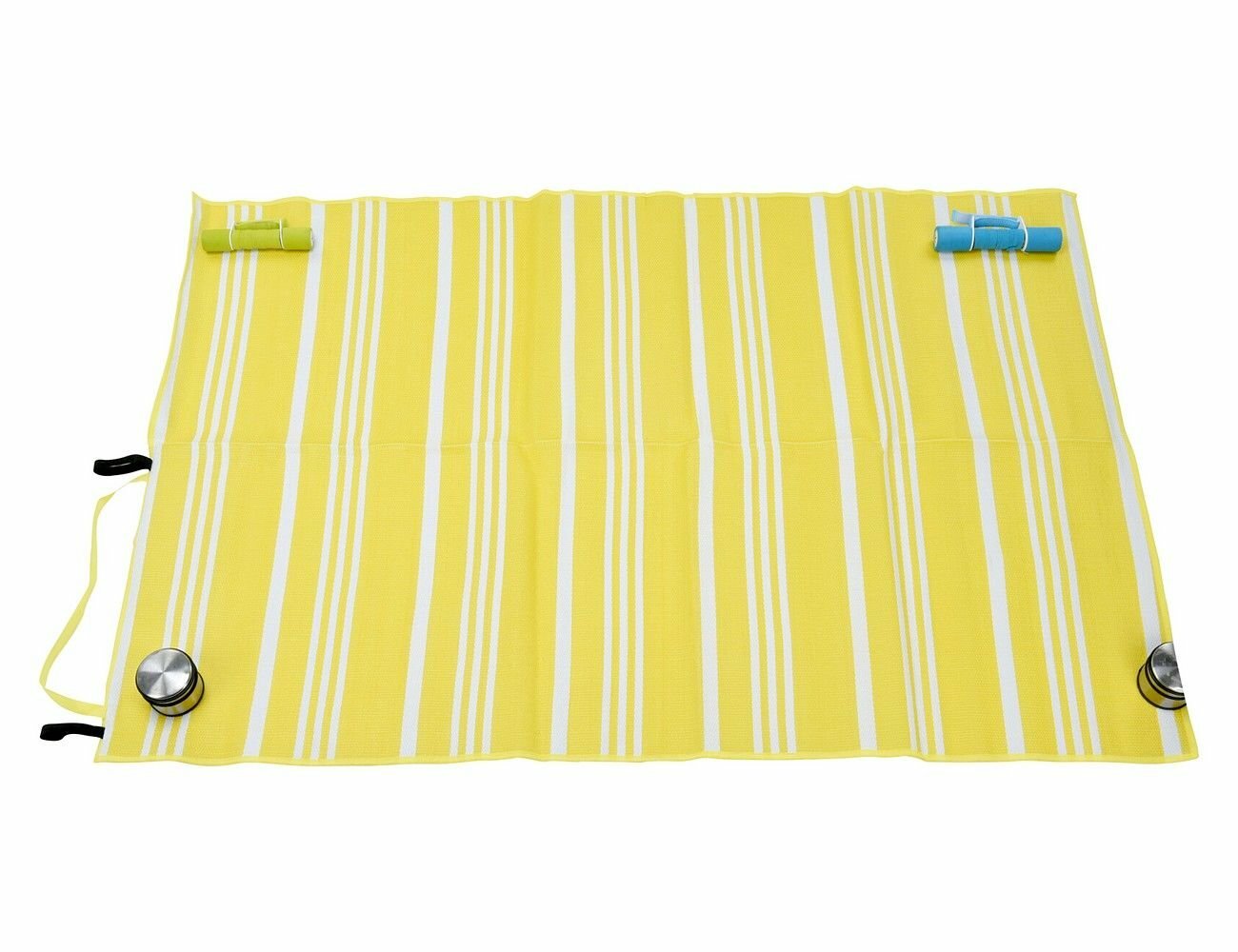 Пляжный коврик марэ брайт, жёлтый, полипропилен и текстиль, 180х120 см, Koopman International 836300560-2