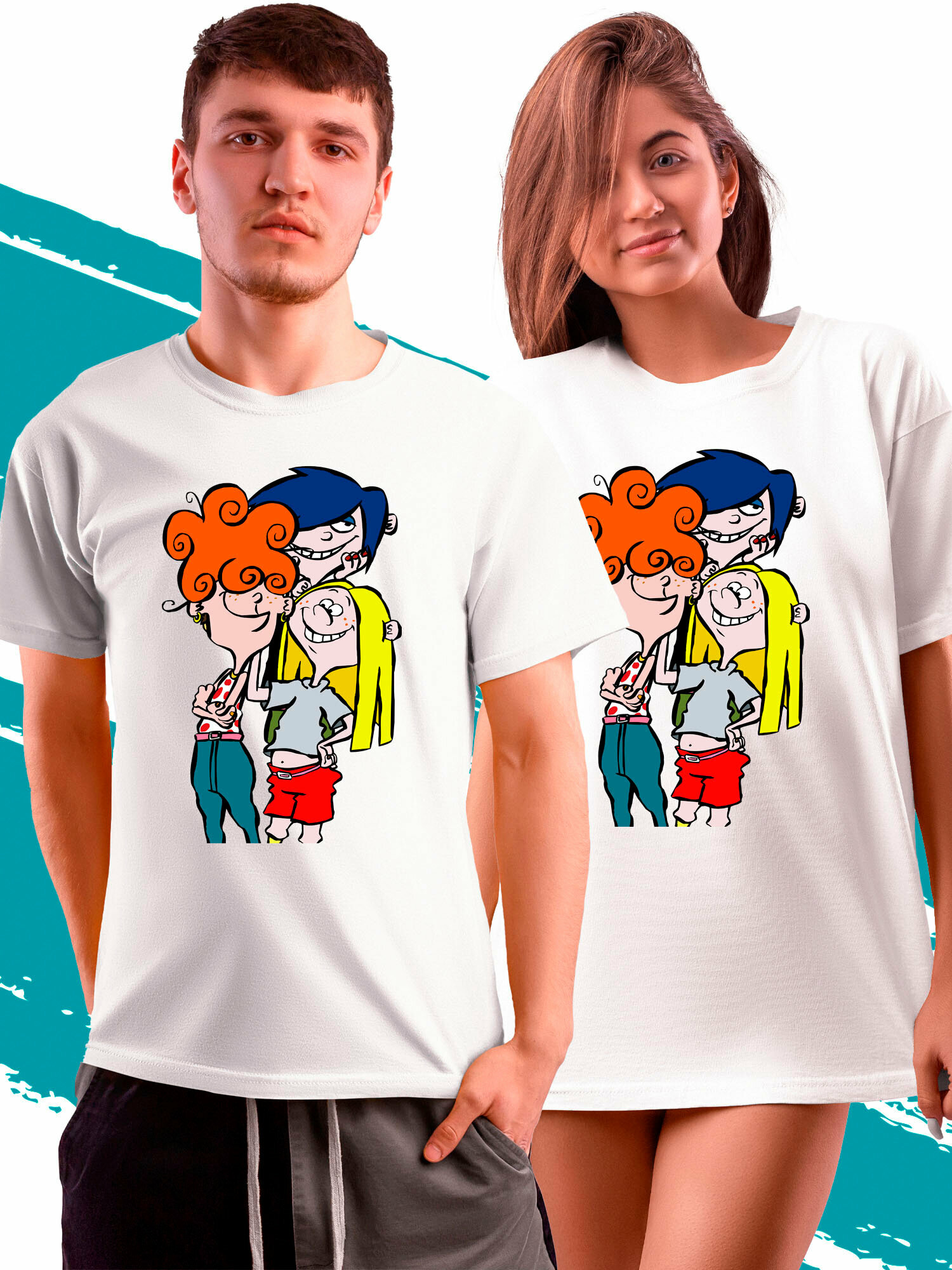 Футболка Ed Edd n Eddy Эд Эдд и Эдди