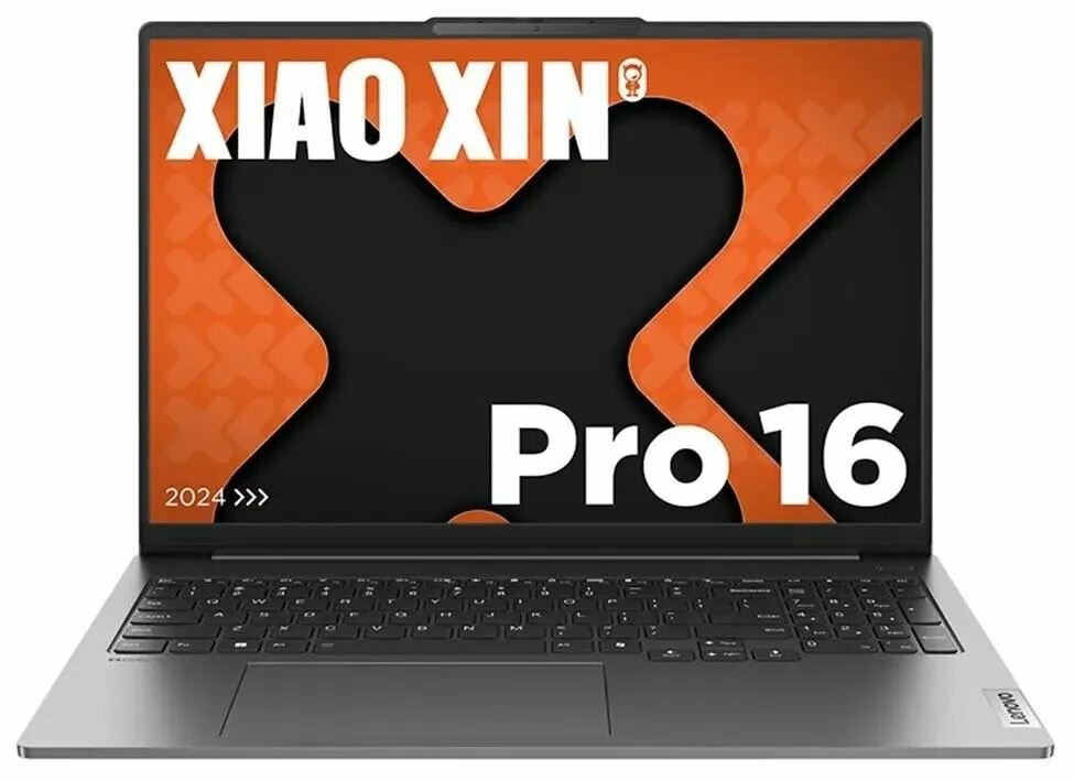 Ноутбук Lenovo Xiaoxin Pro16 IRH8 16" IPS, Core i7-13620H, 16Gb LPDDR5, 1TB SSD, Intel UHD, Win11 Trial, grey (2053031)