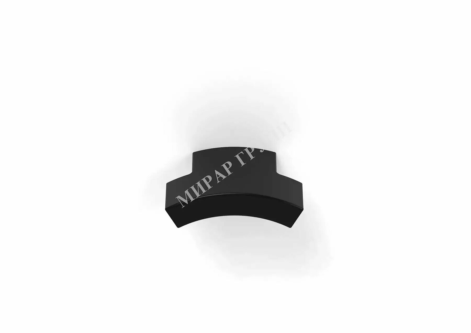 Мебельная ручка-кноб Formae (Colombo Design) F521 черный