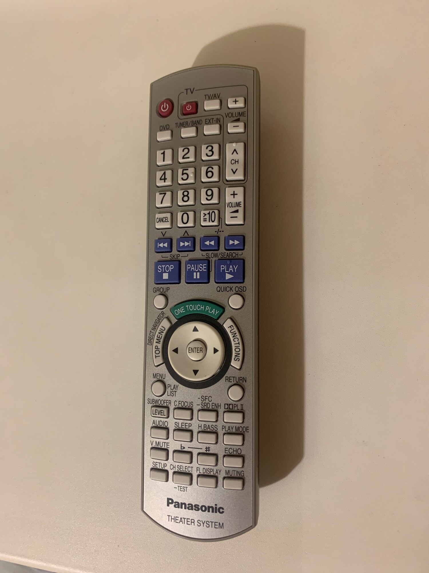 Пульт Panasonic EUR7662YL0, для SC-HT995EE-S и других устройств Panasonic