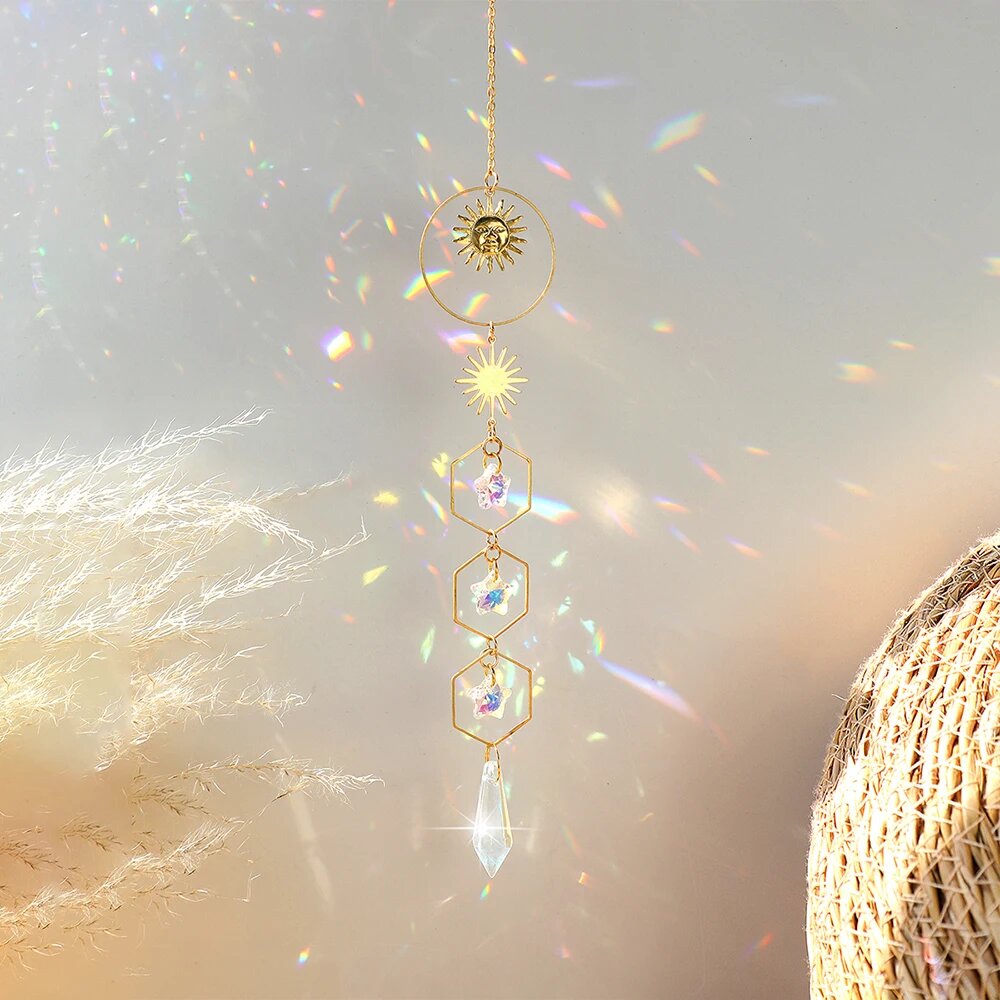 Хрустальный Ловец Солнца sun catcher MS067