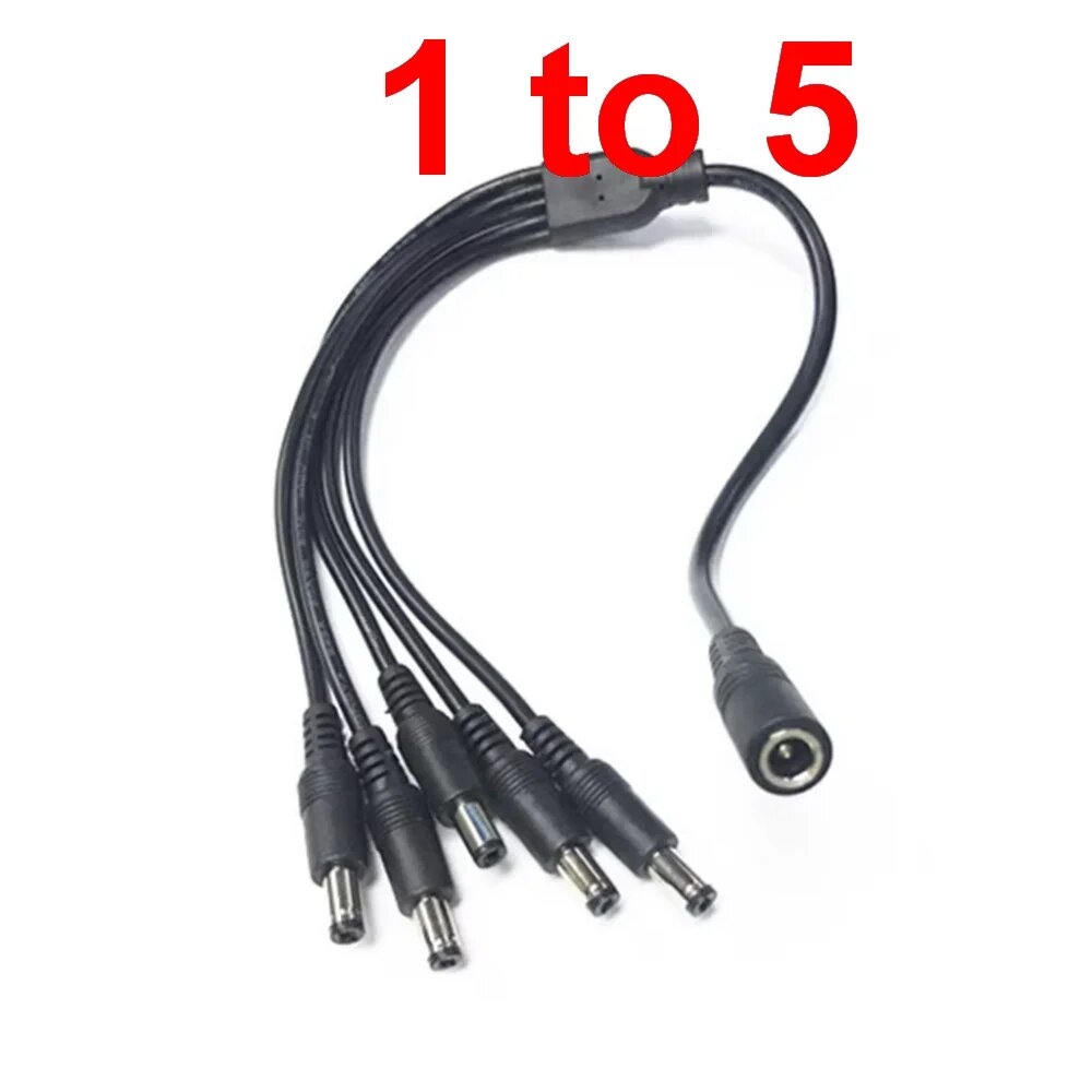 Блок питания для гитарных педалей RRZC CY-150360 9В 1А 1 to 5 cable