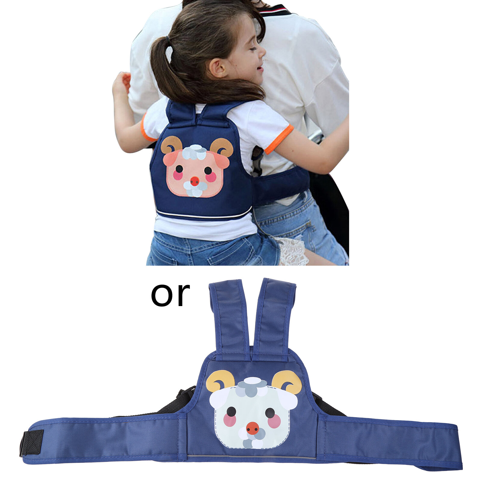 Электровелосипед Мотоциклетный ремень безопасности сзади для сиденья Ребенка-пассажира для ремня безопасности сиденья