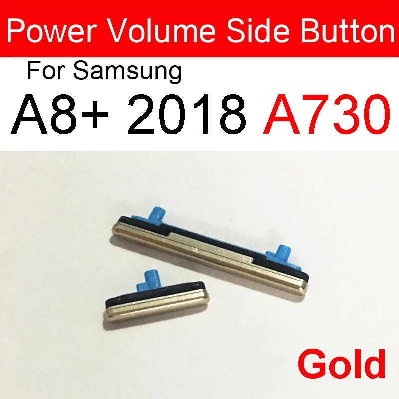 Кнопка Power Volume для Samsung A8+ 2018 A730 Gold