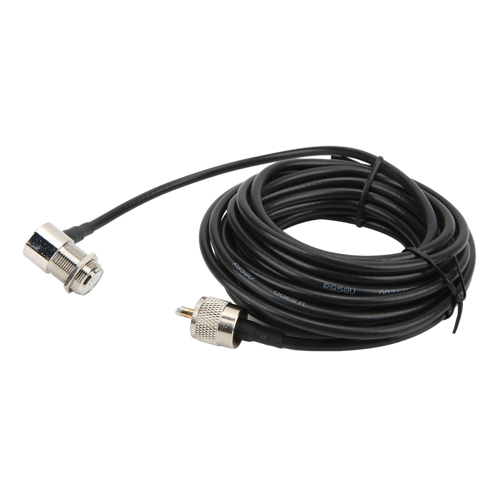 Автомобильная Радиоантенна Сигнальный Кабель M От Мужчины к Женщине Резиновый Металлический Питающий Провод Длиной 5 м для Kenwood