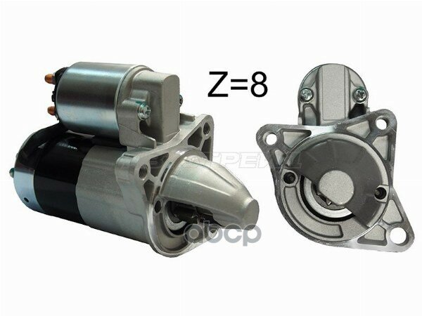 Стартер Kia Rio 00-05 / Spectra 00-11 (1 kW/ Z=8/ (восстановленный)) Sat арт. ST-BPD4-18-400A