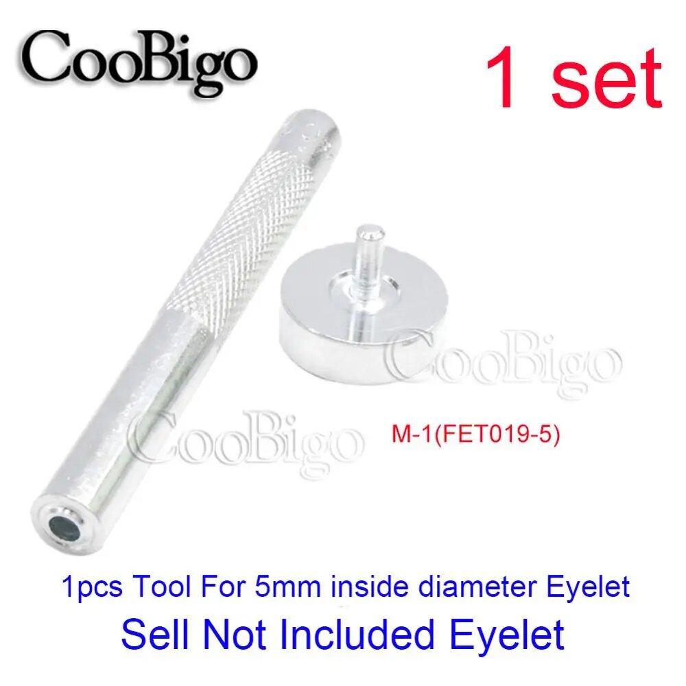 Металлические люверсы 5 мм 100 шт 1pcs Tool