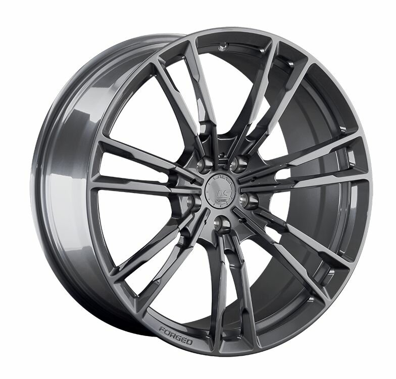 Колесный диск LS FORGED LS FG06 20x9" PCD5x112 ET35 D66.6 темно-серый глянцевый