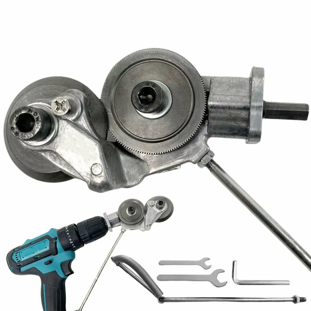 Насадка на дрель для резки листового металла, Насадка на инструмент для 12V-21V дрель аккумуляторная