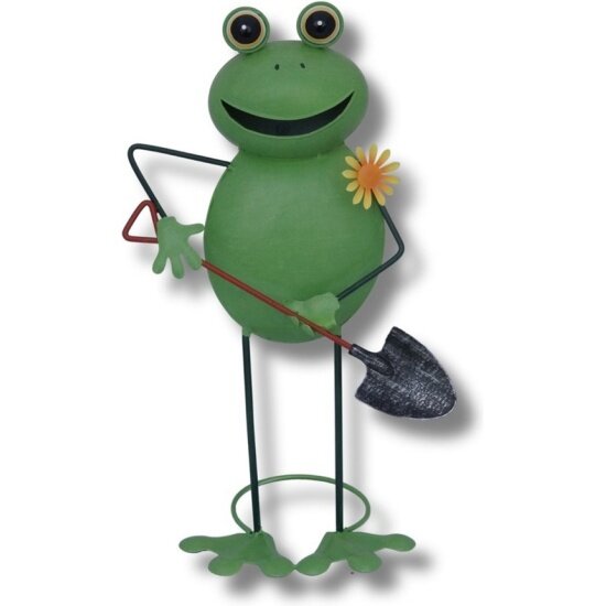 Декор для сада Klesto Лягушка рабочий с лопатой (вар.2) (Z27061)
