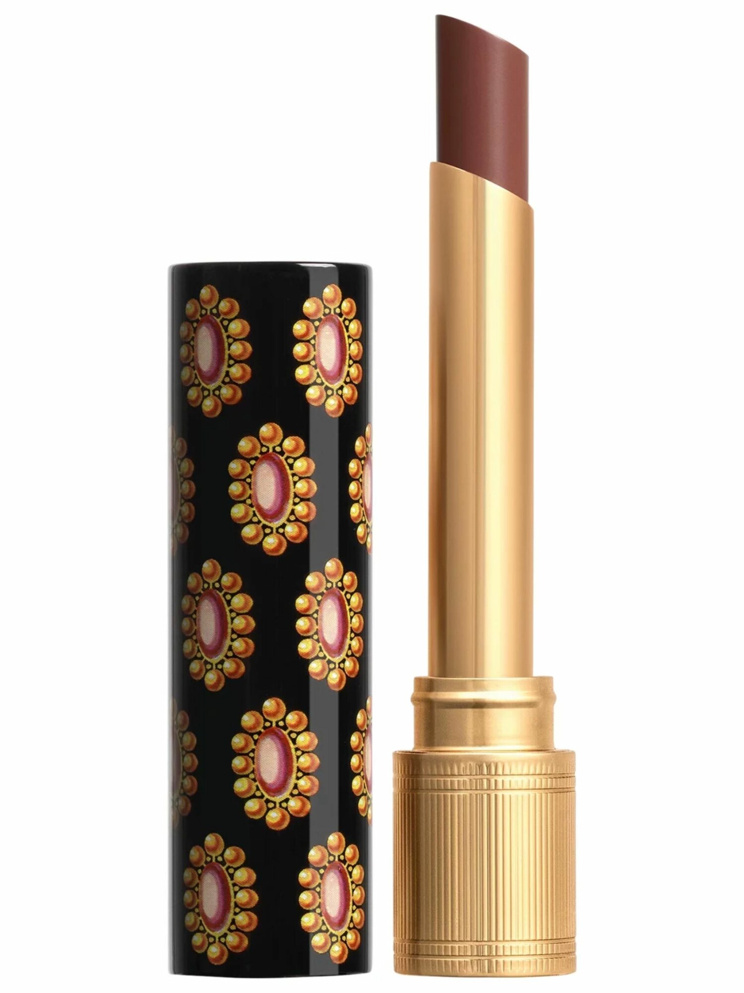 GUCCI Помада для губ Rouge De Beaute Brilliant (204 Peggy Taupe)