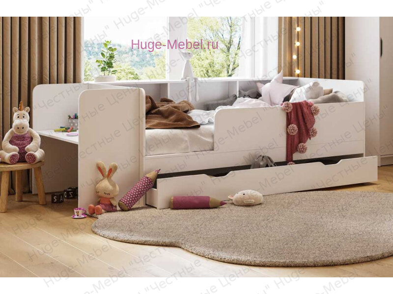 Кровать детская "Руна" КР-01 Huge Mebel . Ширина 1060 Высота 2400. Детские кровати