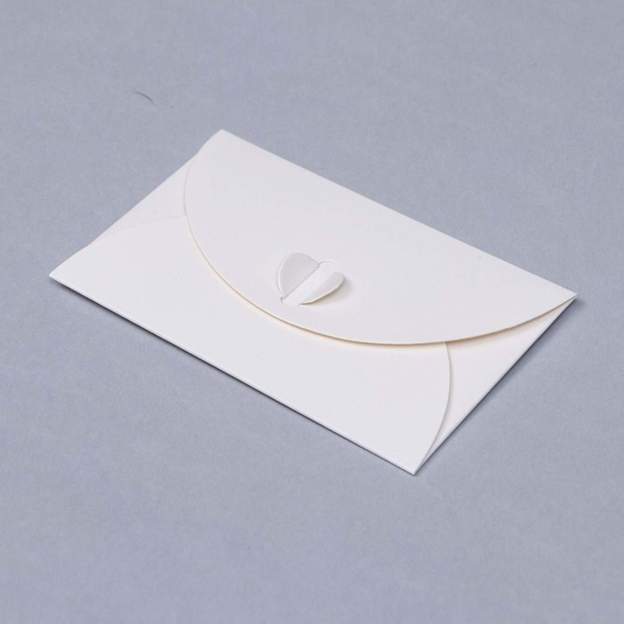 Конверт Upak Land, для сертификата, многоразовая застежка, белый, картон, 10,5×7 см