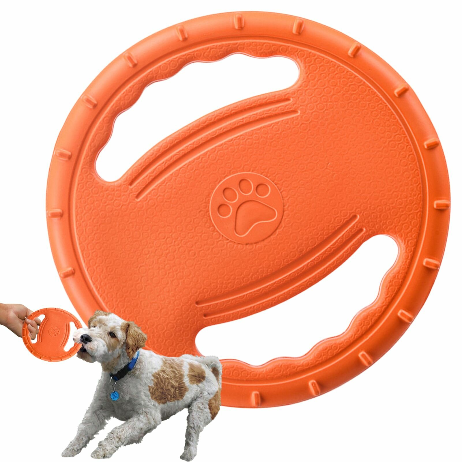 Игрушка для собак Flying Disc, Летающие диски для маленьких собак , Игрушка для животных