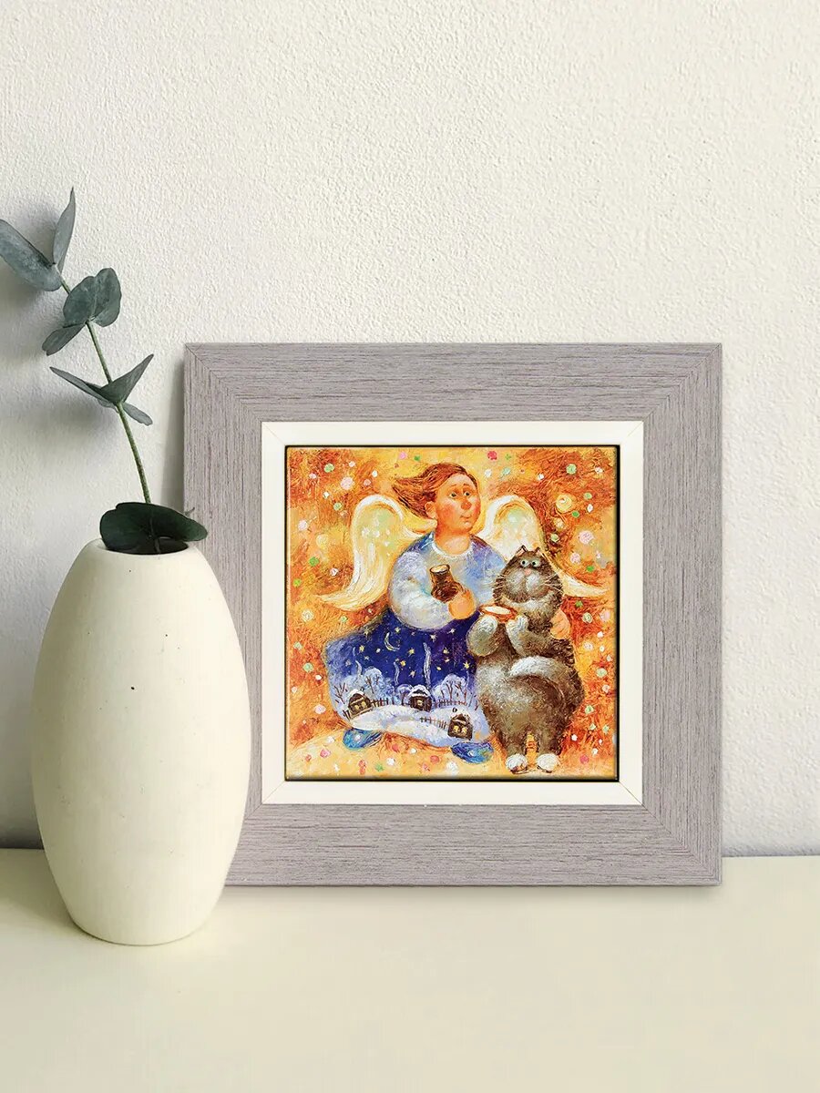 Картина с ангелом