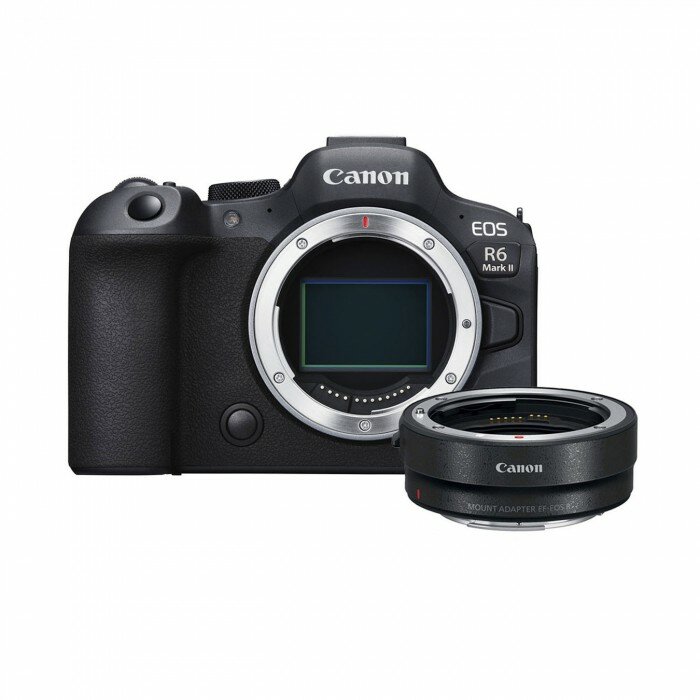 Фотоаппарат Canon EOS R6 Mark II Body + Mount Adapter EF-EOS R