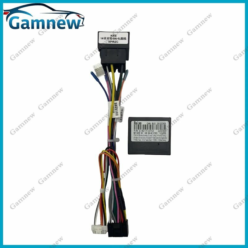 Автомобильный жгут проводов Gamnew, Canbus Cable Canbus, 16-контактный, Fiat