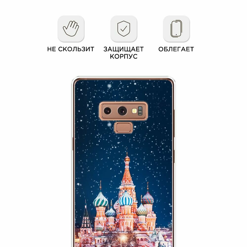 Чехол на Samsung Galaxy Note 9 / Самсунг Галакси Нот 9 с принтом "Москва 1" — фото 1