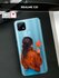 Чехол на Realme C21 / Реалми С21 с принтом "Девушка с опавшим листом", прозрачны...