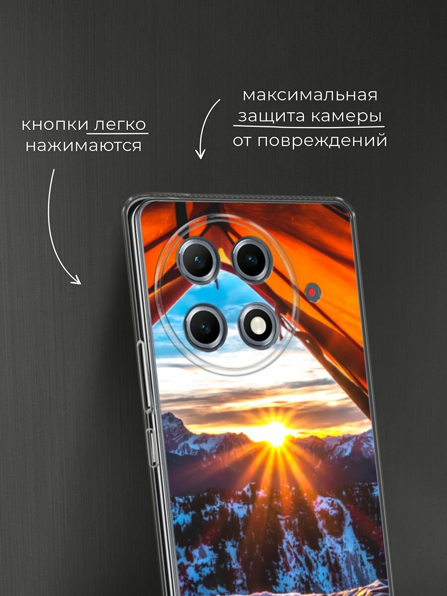 Чехол на Tecno Camon 30S Pro / Текно Камон 30S Про с принтом "Горы 7" — фото 1